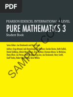 Cambridge IGCSE: Additional Mathematics 0606/11 | PDF