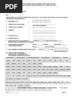 SRF Form | PDF | Identity Document | Computing And Information Technology