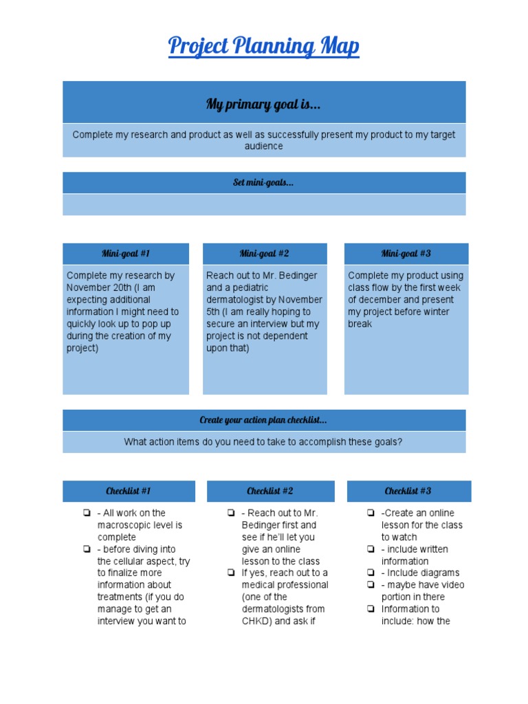 Action Plan Map | PDF