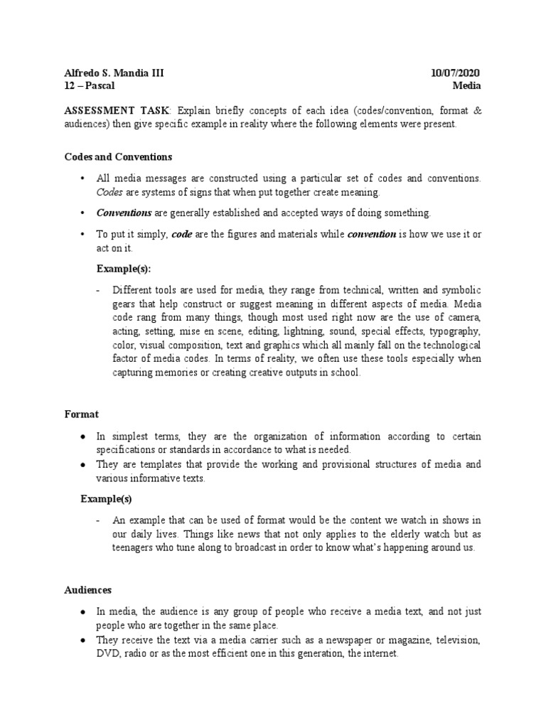 Media Information Literacy - AssessmentTaskCodesEtc. - Mandia | PDF ...
