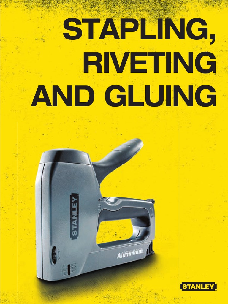 Stapling, Riveting and Gluing | PDF | Rivet | Adhesive