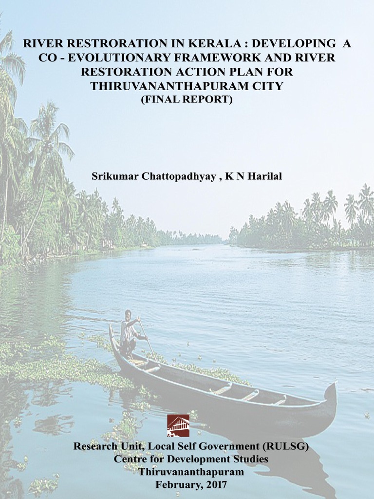 River Restroration - Chattopadhyay Report | PDF | Restoration Ecology ...