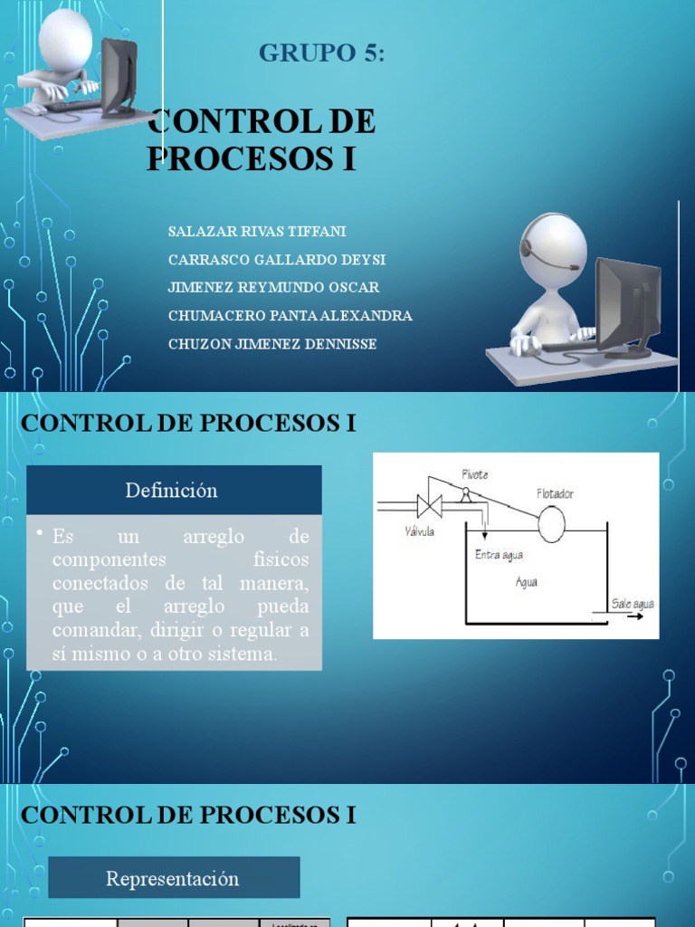 Control de Procesos I | PDF | Sistema de control | Realimentación