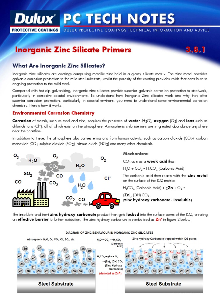 IOZ Painting | PDF | Corrosion | Zinc