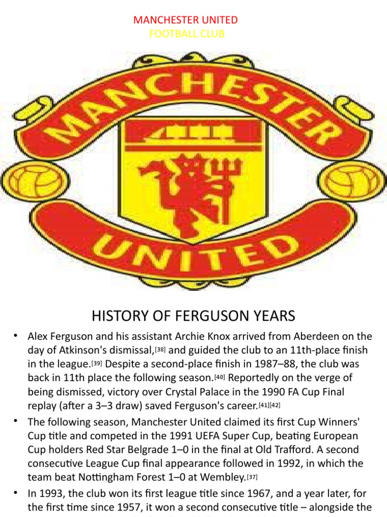 Manchester United | PDF | Manchester United F.C. | Premier League Clubs