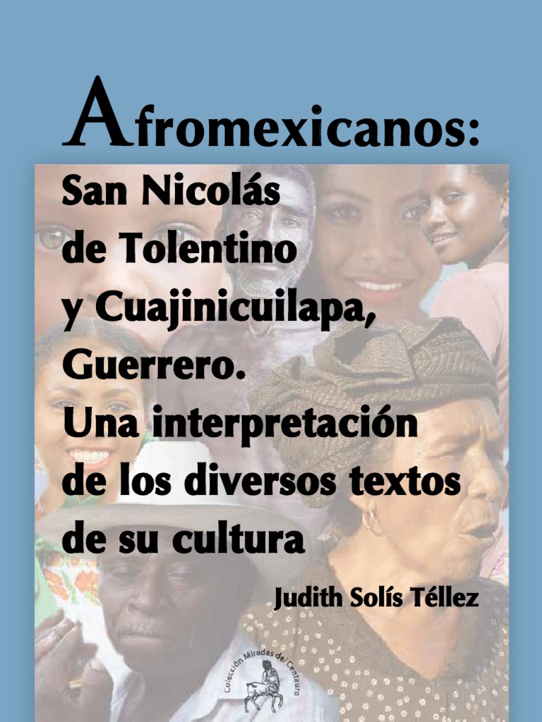 Afromexicanos Pdf Pdf México Antropología