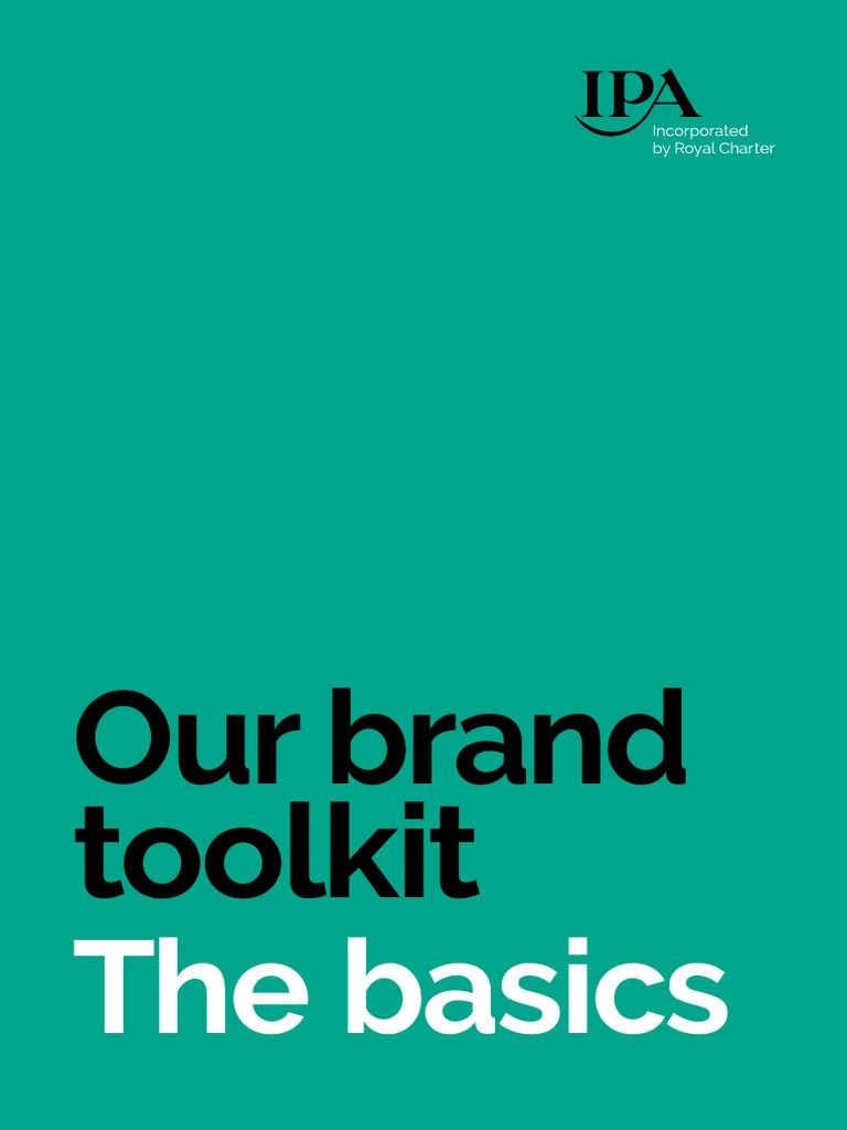 IPA - Brand Guidelines - A5 - 19 | PDF | Logos | Typography