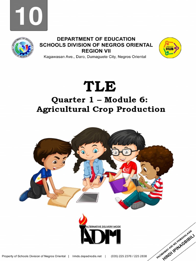 Module-6-Agri - Crop-Production-Grade-10 For Student PDF | PDF | Plough ...