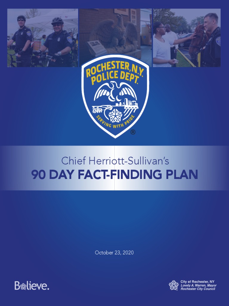 RPD 90 Day Plan PDF | PDF | Police | Goal