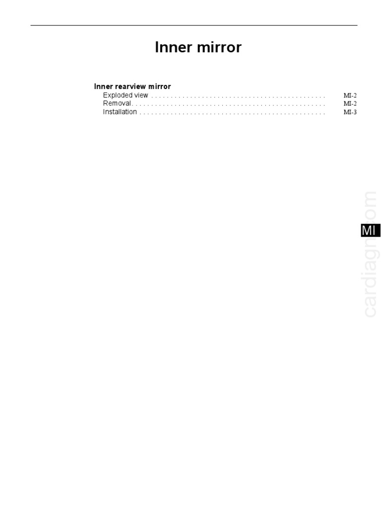 39 Inner Mirror | PDF | Geometry | Navigation