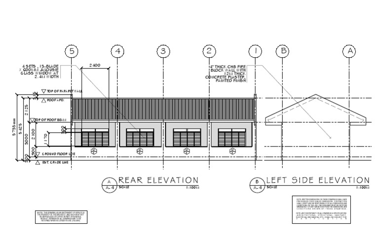 Basic Elevation Of School Classroom Pdf Buildings And Structures