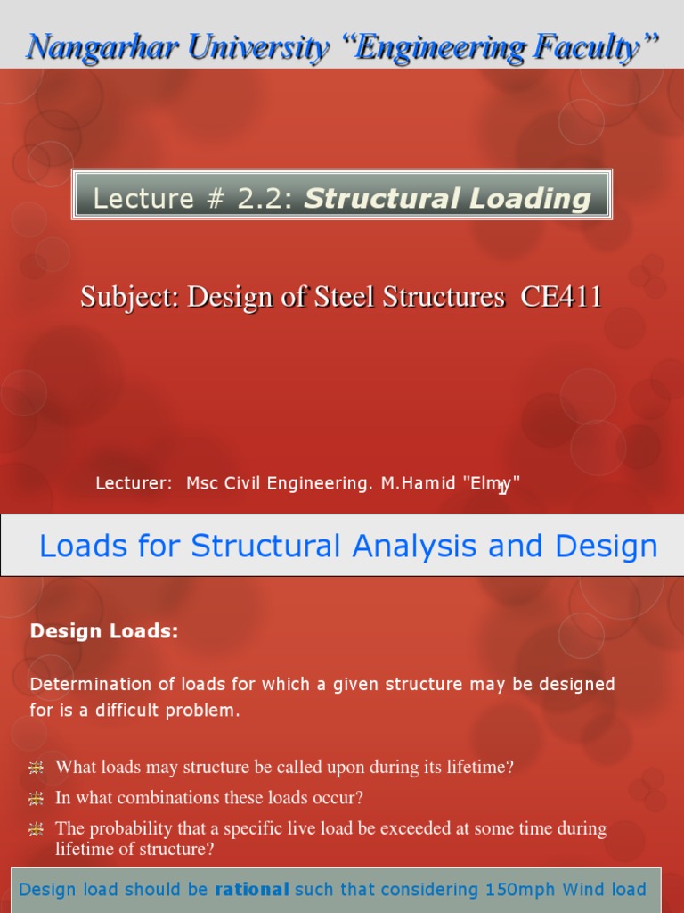 1-2 Structural Loading PDF | PDF | Structural Load | Pressure