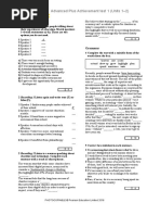 Life Vision Intermediate Unit Test 7 B | PDF