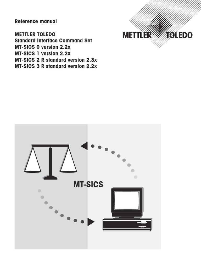 Reference Manual Standard Interface Command ... - Mettler Toledo PDF | PDF | Ascii | Subroutine