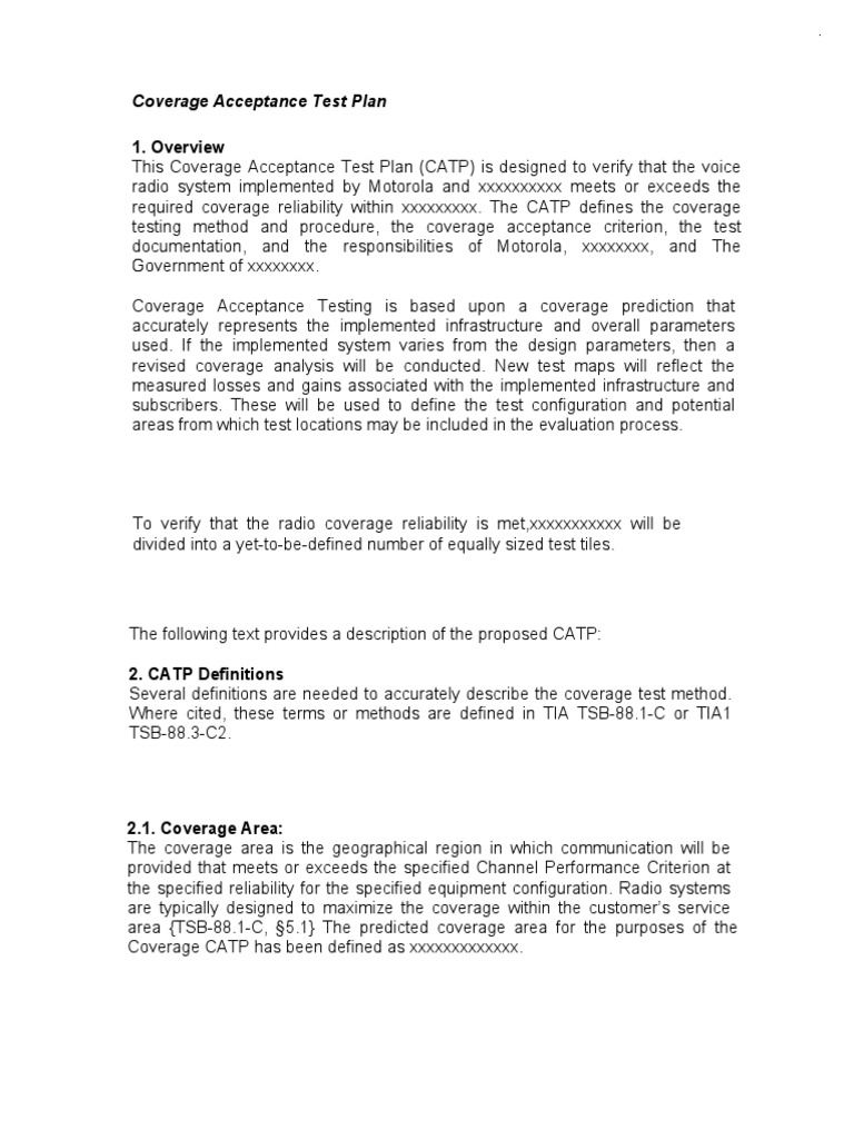 CATP Sample PDF | PDF | Reliability Engineering | Radio