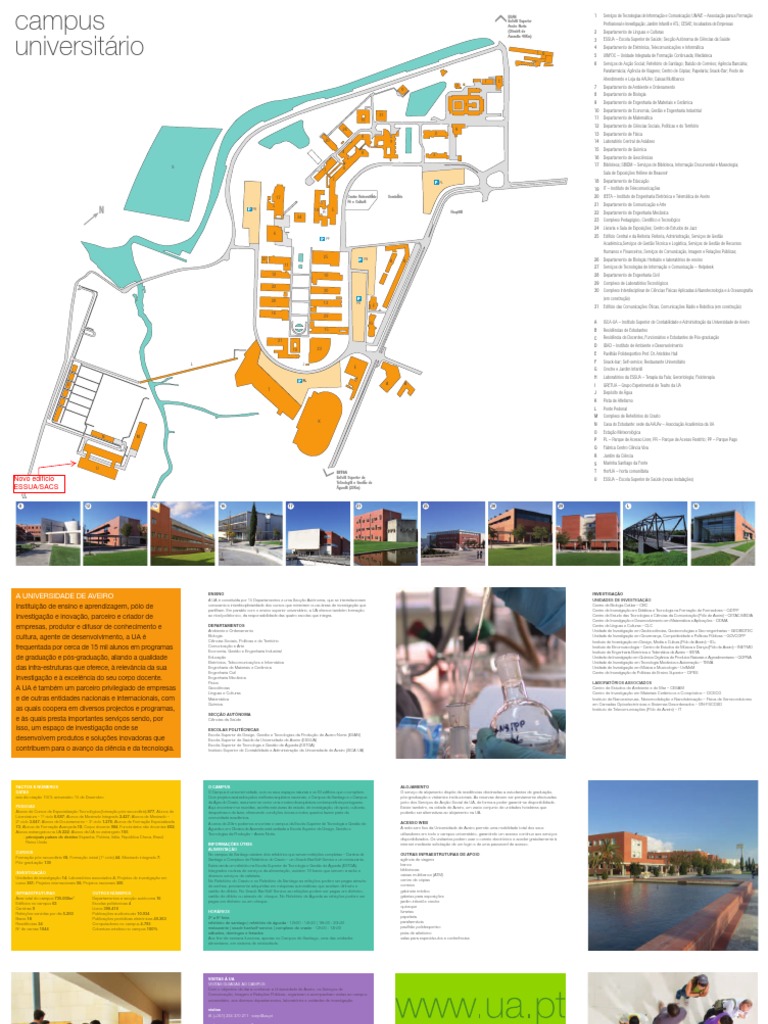 Mapa Campus UA | PDF | Academia | Science