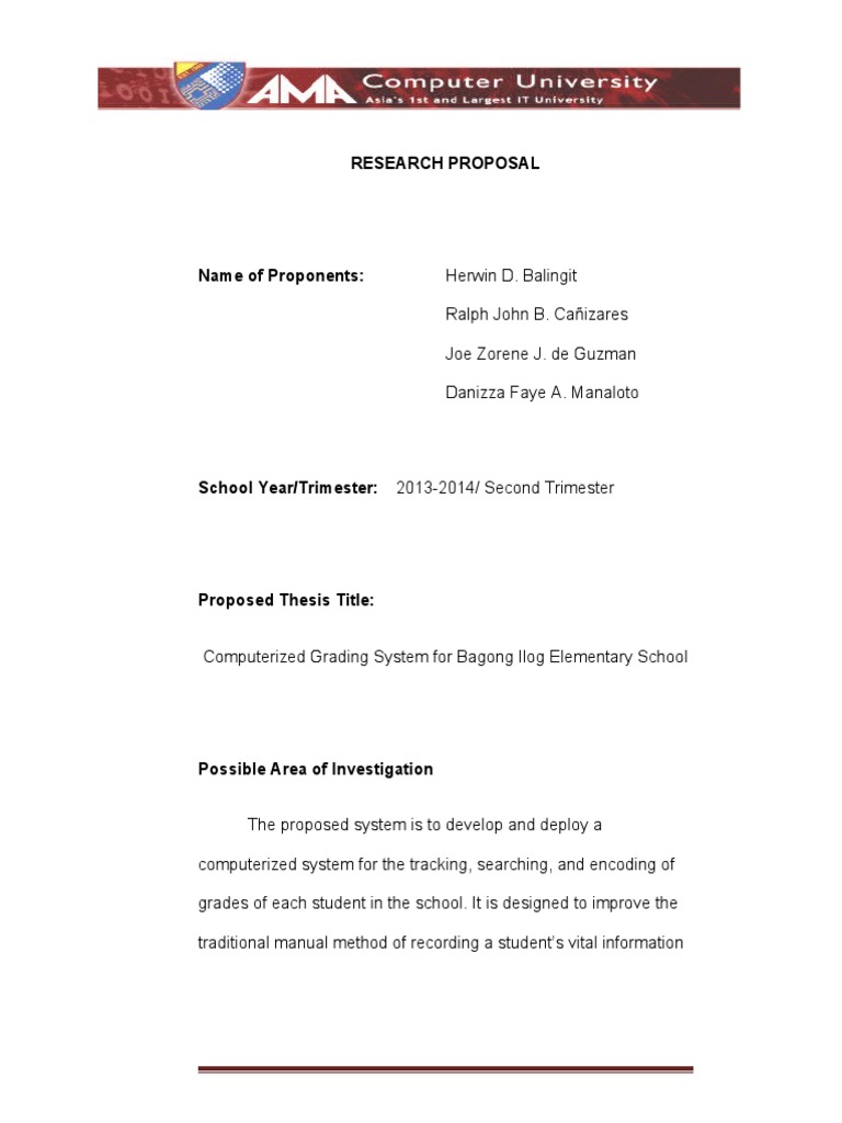 Revised Research Proposal | PDF | Backup | User (Computing)