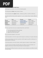 Three Dimensional Grammar Framework | PDF | Semantics | Verb