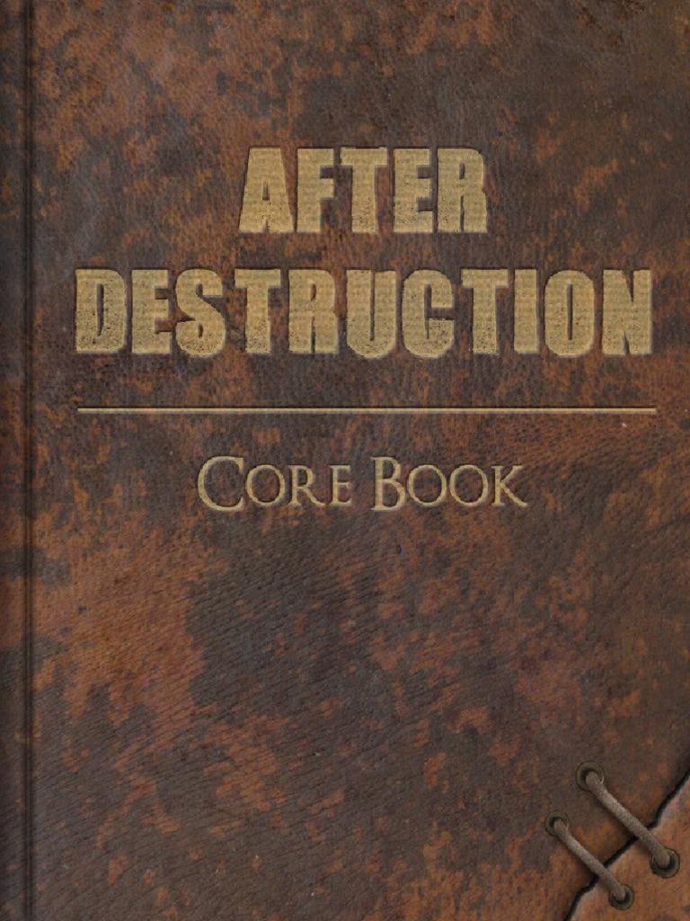 AfterDestruction PDF | PDF | Apocalyptic And Post Apocalyptic Fiction ...