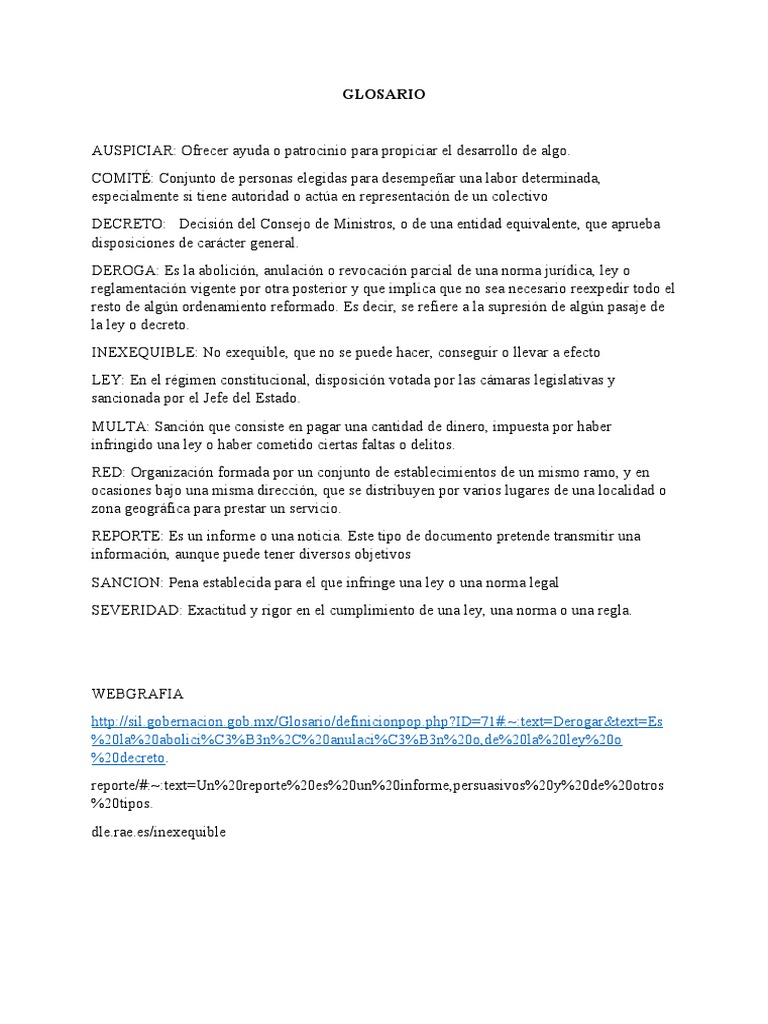 Glosario de Terminos Magda Yabrudy Pinzon Alvarez | PDF