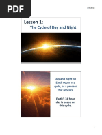 Earth's Rotation and Revolution (Grade 6) - Free Printable Tests and ...