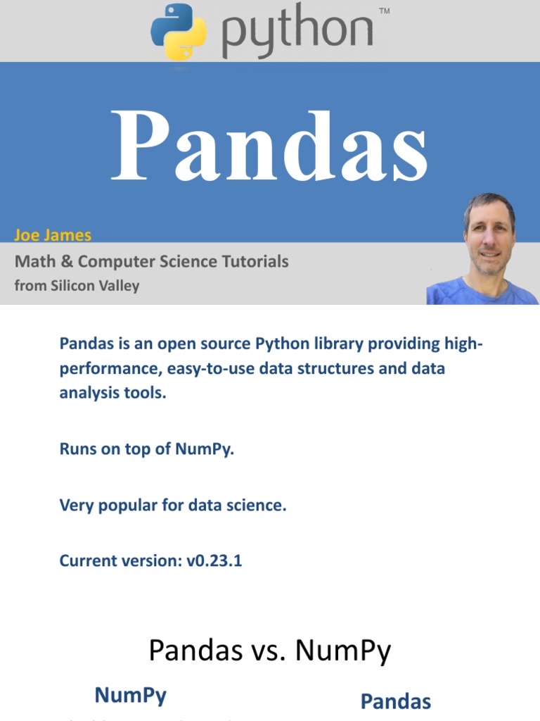 Pandas | PDF