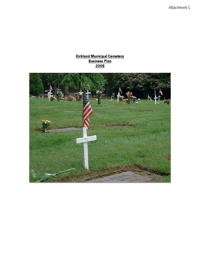 Cemetery Plan | PDF | Cemetery | Burial