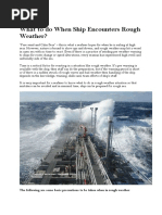 Guidelines For Safe Anchoring | PDF | Anchor | Ships