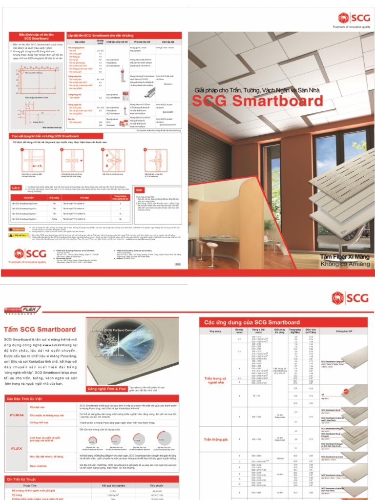 SCG Smartboard Catalog 2016 - Ap21050 | PDF