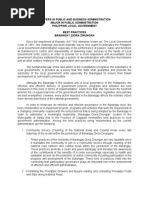 Basic Services and Facilities Matrix - Local Gov''t | PDF | Sanitation ...