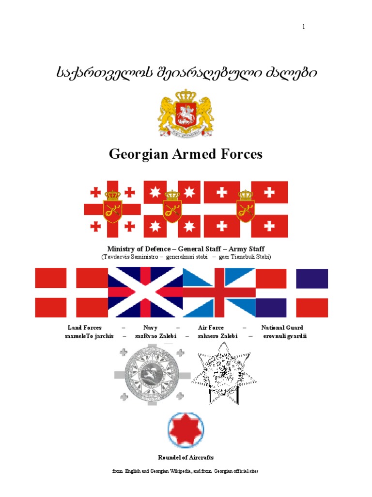 Georgian Armed Forces R | PDF | Military Science | Georgia (Country)