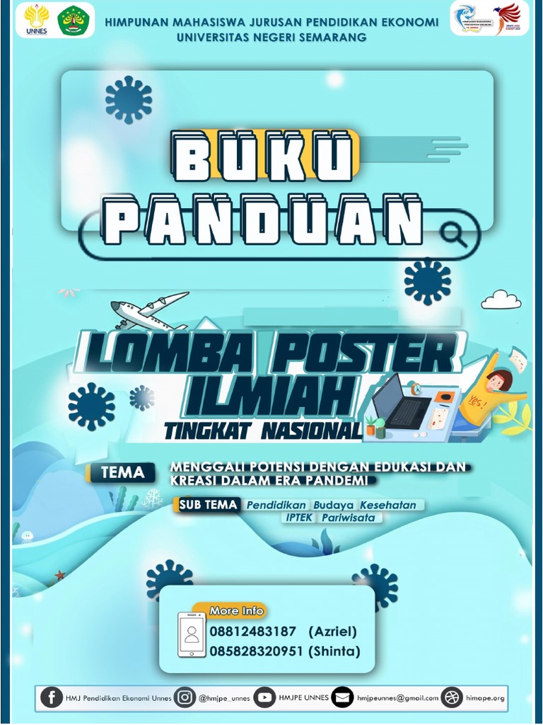 Panduan Lomba Poster Ilmiah 2020 | PDF | Bisnis
