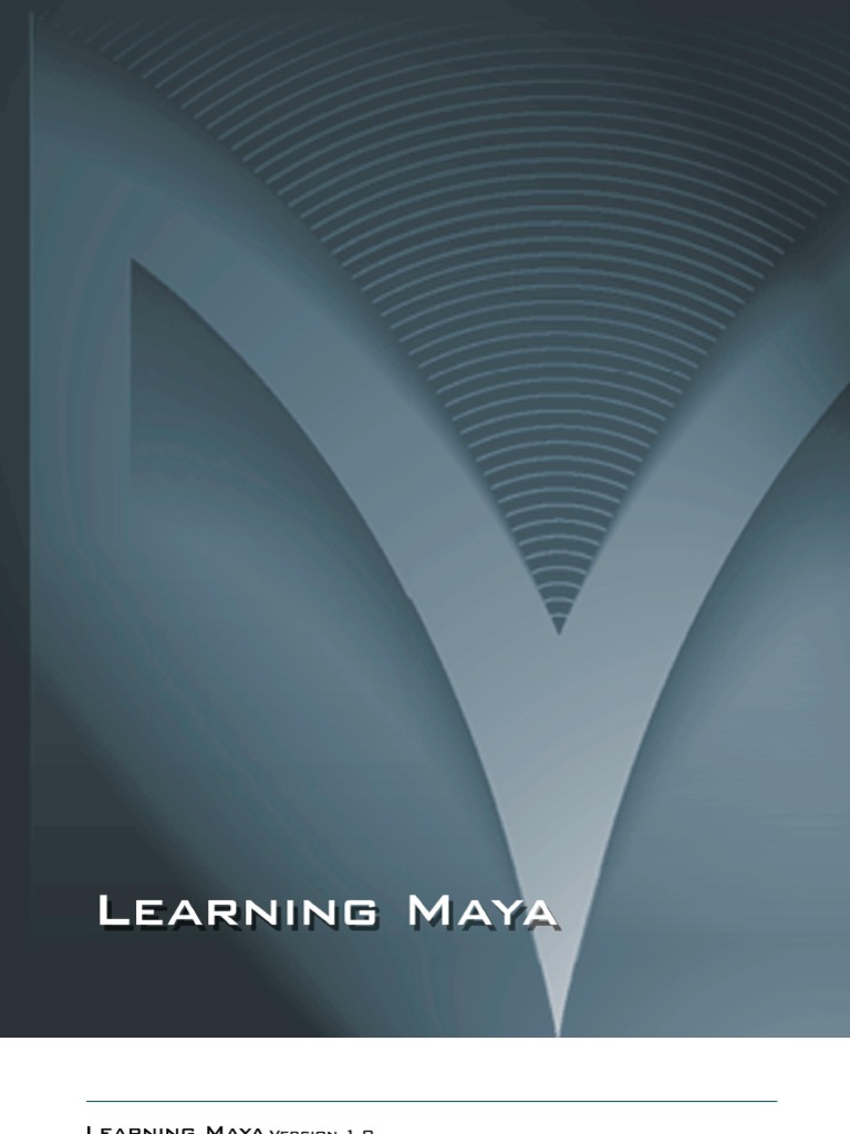 PDF Learning Maya Book | PDF