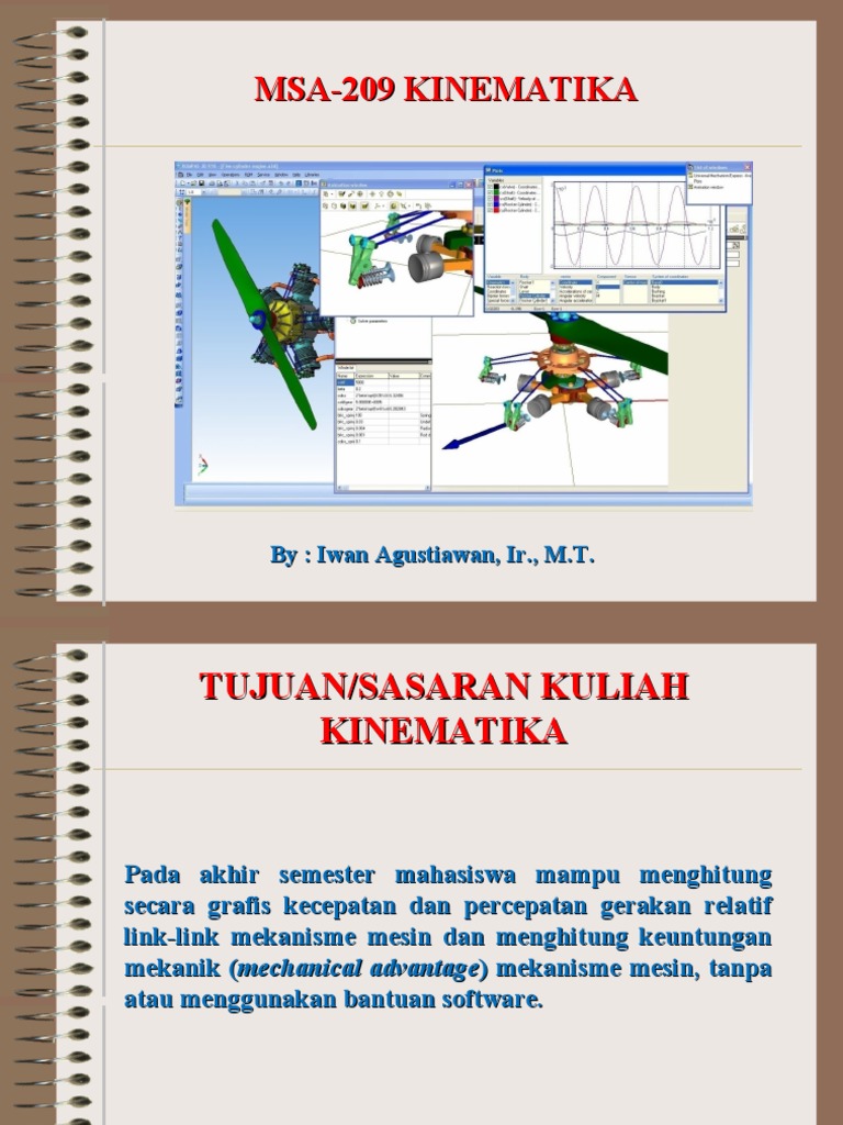 Introduction To Kinematic, Mechanism and Machine | PDF
