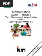 Grade 7 Math Learning Module, First Quarter | PDF | Subtraction ...