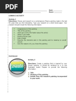 Mini-Zine: The Elements of Art | PDF