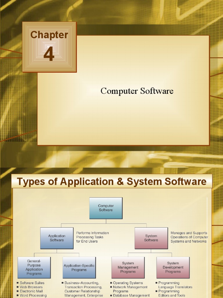 Computer Software | PDF | Operating System | Computer Programming