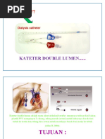 Teknik Perawatan CDL Pada Pasien HD - Ns. Didin. Rasidin, S.Kep | PDF