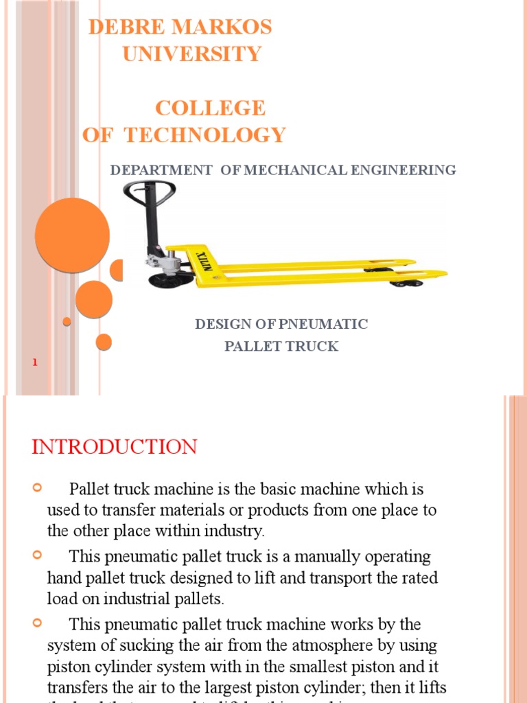 Debre Markos University College of Technology: Department of Mechanical Engineering ...