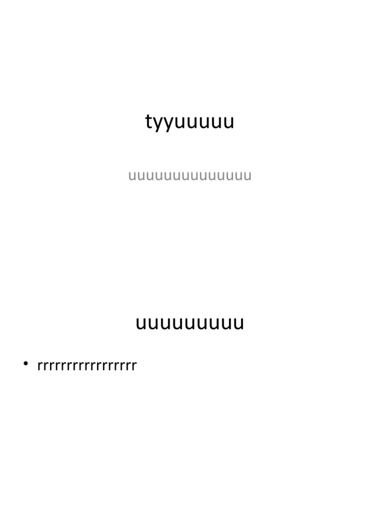 Tyyuuuuu | PDF