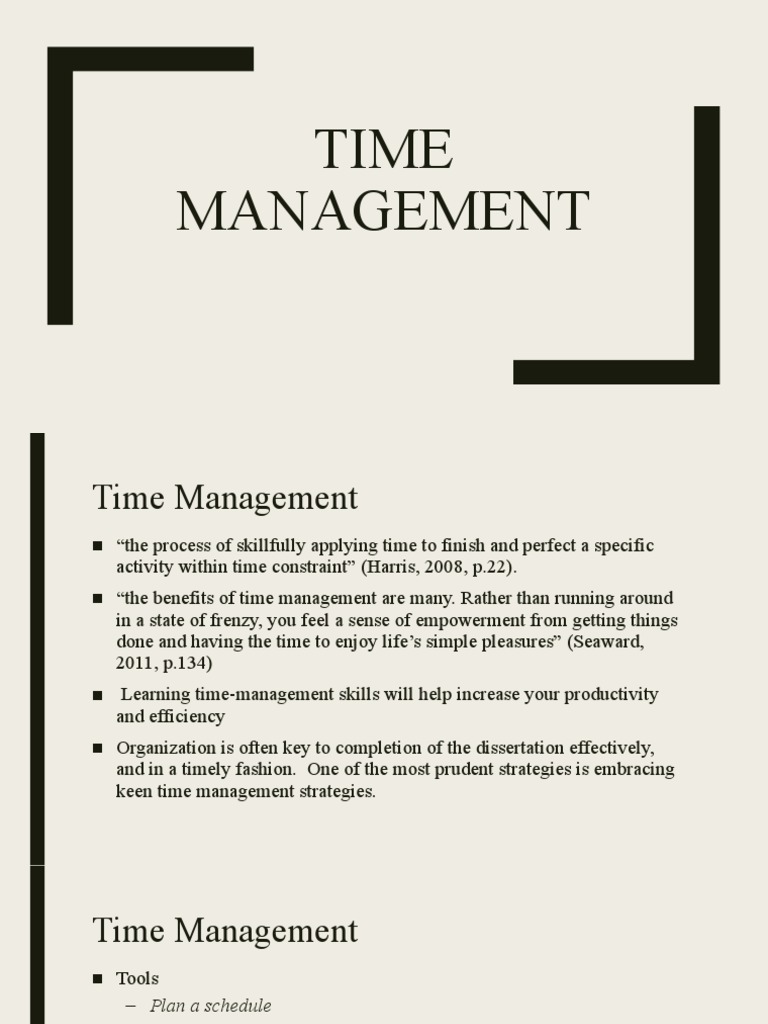 Time Management | PDF | Time Management | Professional Skills