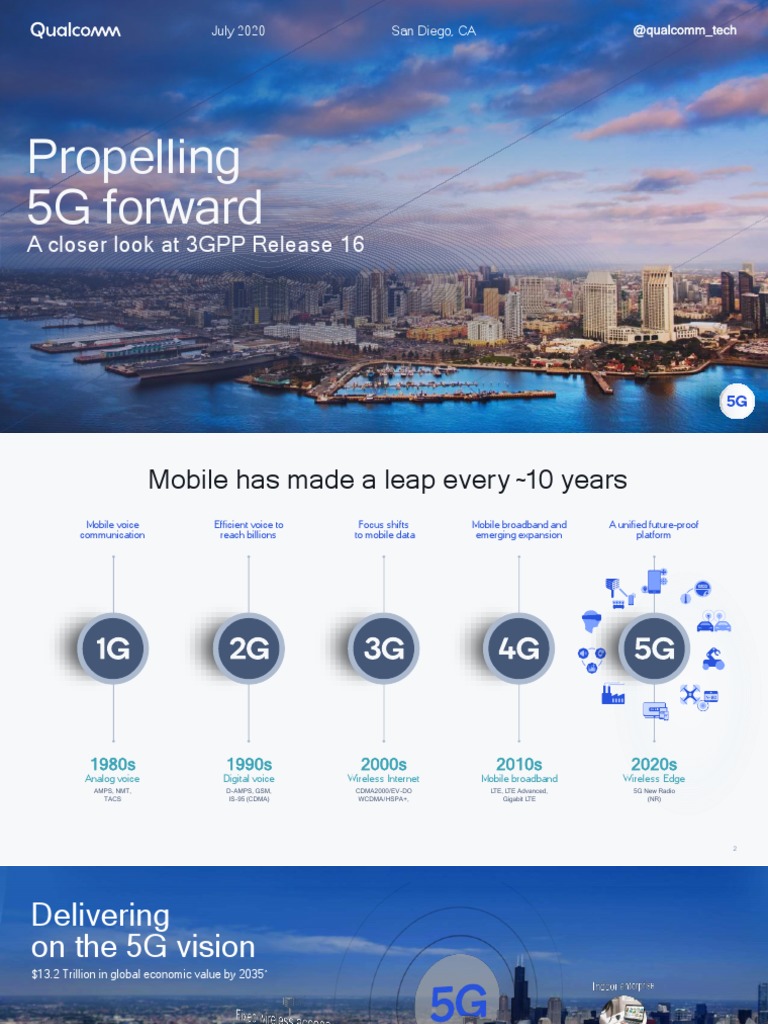 Propelling 5g Forward A Closer Look at Release 16 | PDF | Mimo ...