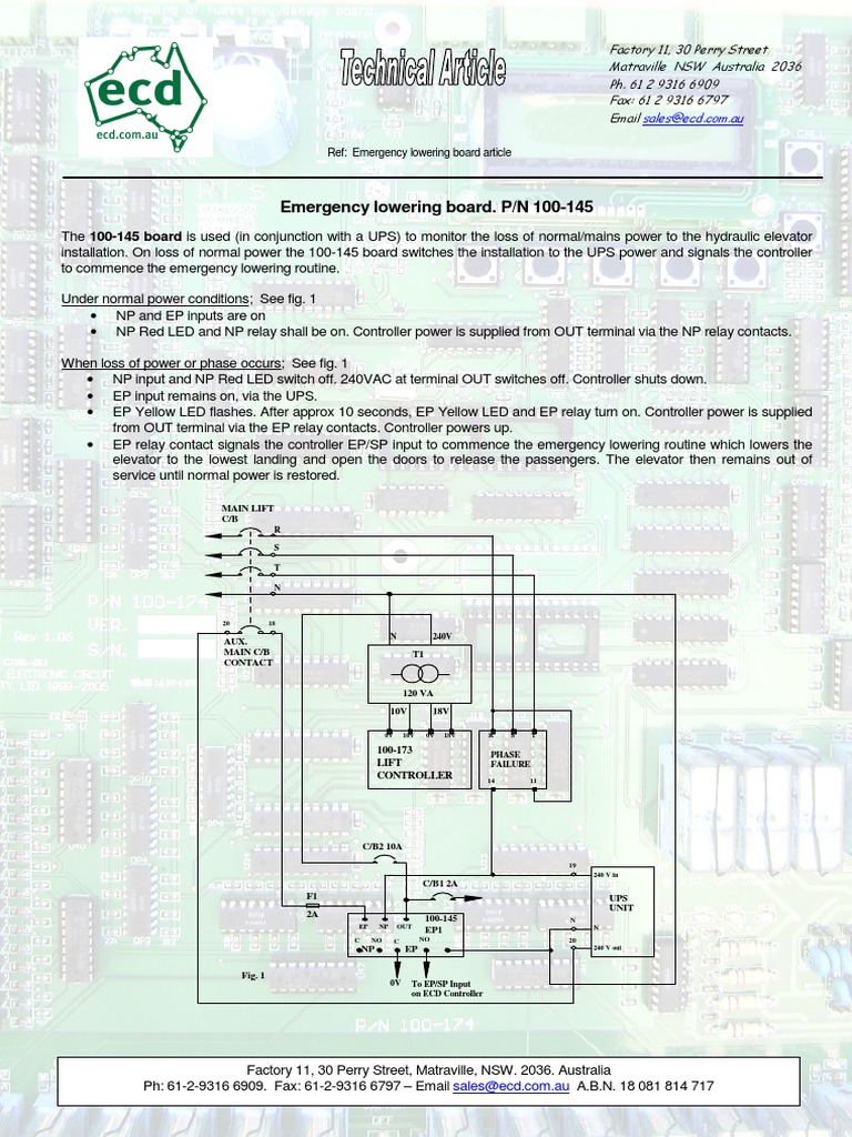 Ep Board Pdf Pdf Elevator Relay
