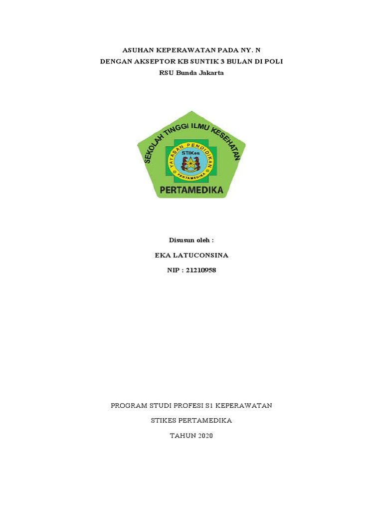 Kasus Askep KB | PDF | Kesehatan Holistik