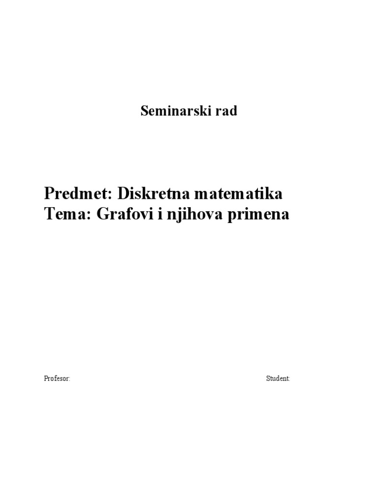 Diskretna Matematika | PDF