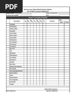 Bus Safety Checklist | PDF | Bus | Tire