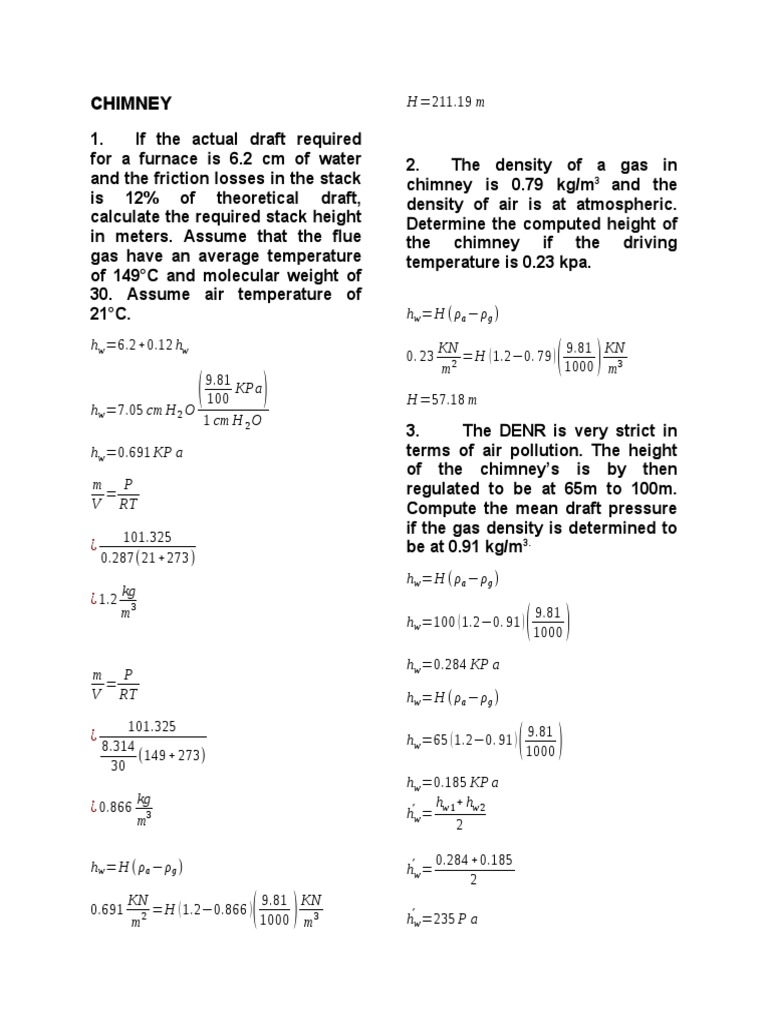 CHIMNEY | PDF | Chimney | Boiler