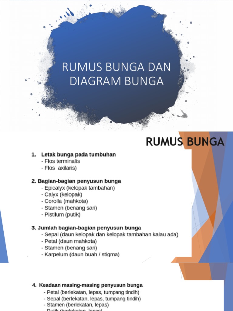 Rumus Bunga Dan Diagram Bunga PDF | PDF