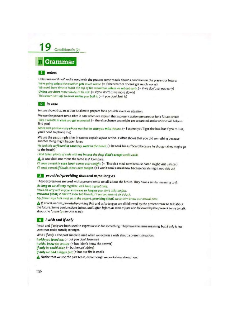 Conditional Sentences Ii | PDF