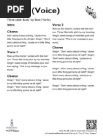3 Little Birds MASTER PLAN | PDF | Song Structure | Elements Of Music